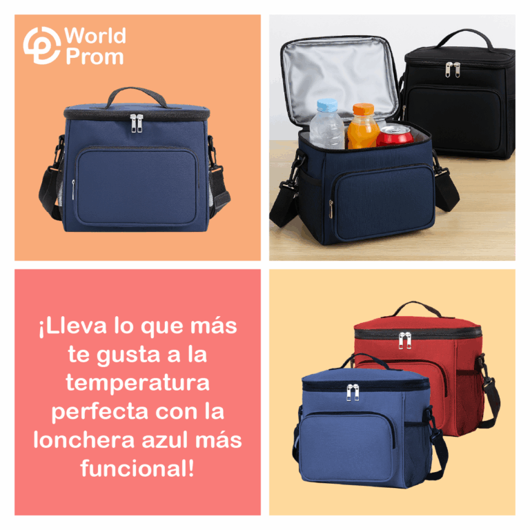 Lonchera Lona Térmica - Azul | Worldprom